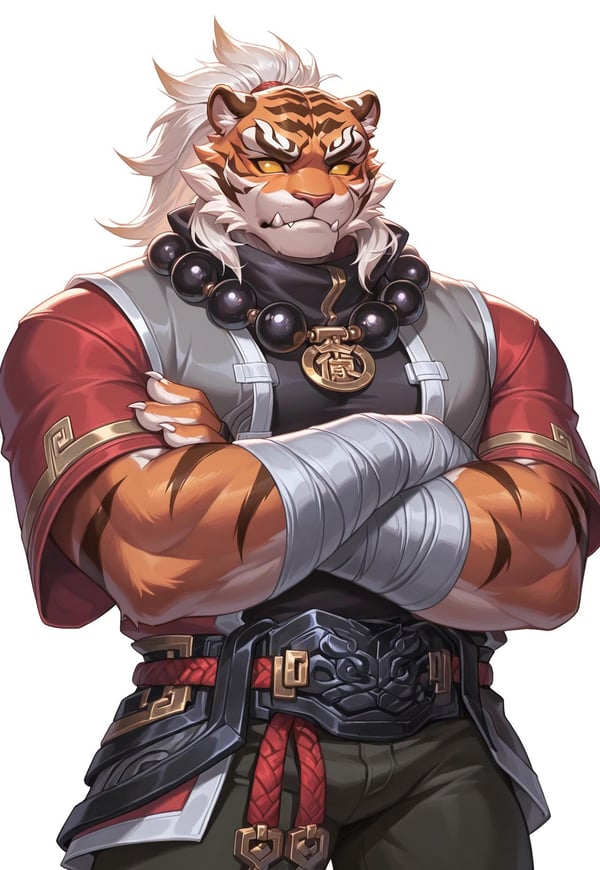 Lian Po - Yin Hu - Royal Shield - Honor of Kings | 王者荣耀-廉颇-寅虎·御盾 [ILXL ...