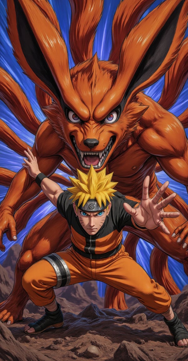 Naruto & Kurama (Dual Trigger LoRA) | Tensor.Art | Tensor.Art