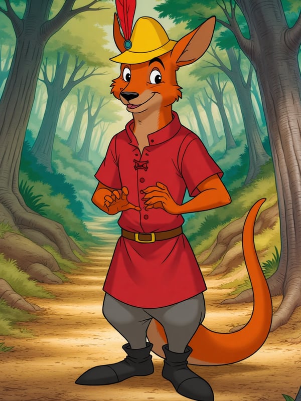 Hubie the Kangaroo Prince - 2025-08-28 15:10:21 | FLUX - LORA | Tensor.Art