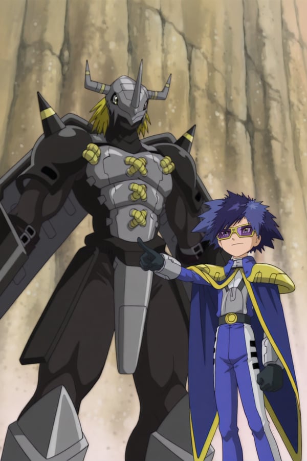 Blackwargreymon & Digimon Emperor [Commission] - 1 | image created by ...