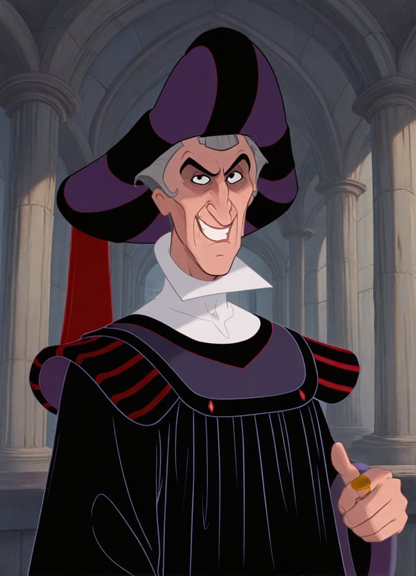 Claude Frollo (The Hunchback of Notre Dame... | Tensor.Art | Tensor.Art