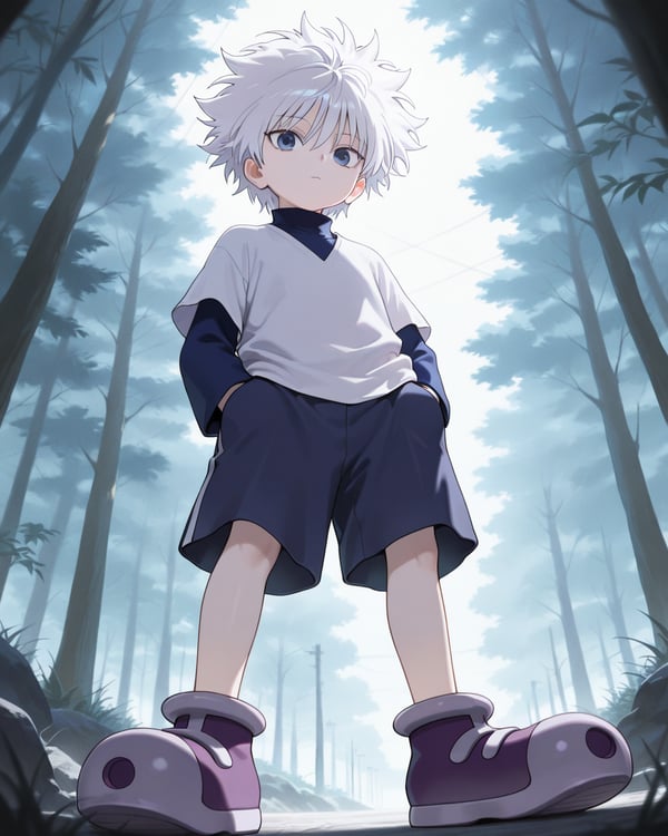 Killua Zoldyck - Hunter x Hunter - v2 | TensorHub Art | TensorHub Art