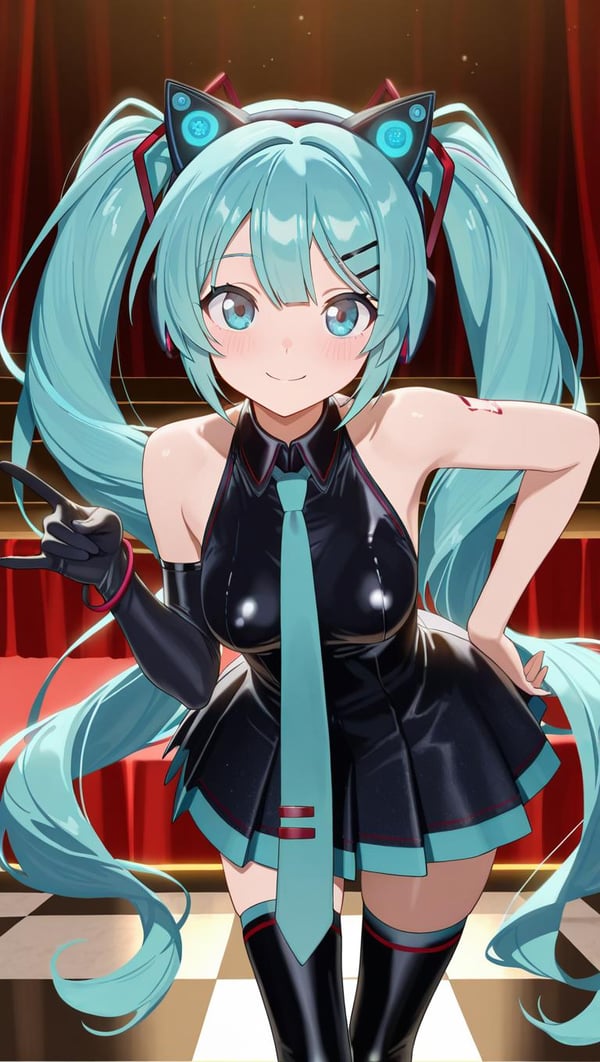 初音未来 [Sour版]-博歌乐（Hatsune Miku [Sour version]-Vocaloid） - IllustriousXL ...