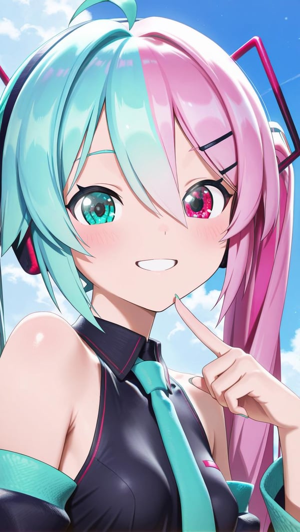初音未来 [Sour版]-博歌乐（Hatsune Miku [Sour version]-Vocaloid） - IllustriousXL ...
