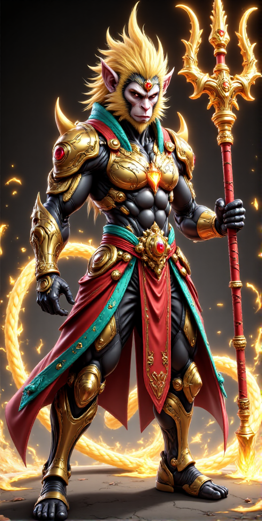 VEX_FLUX X-CELESTIAL SUN WUKONG - V10 | Tensor.Art | Tensor.Art