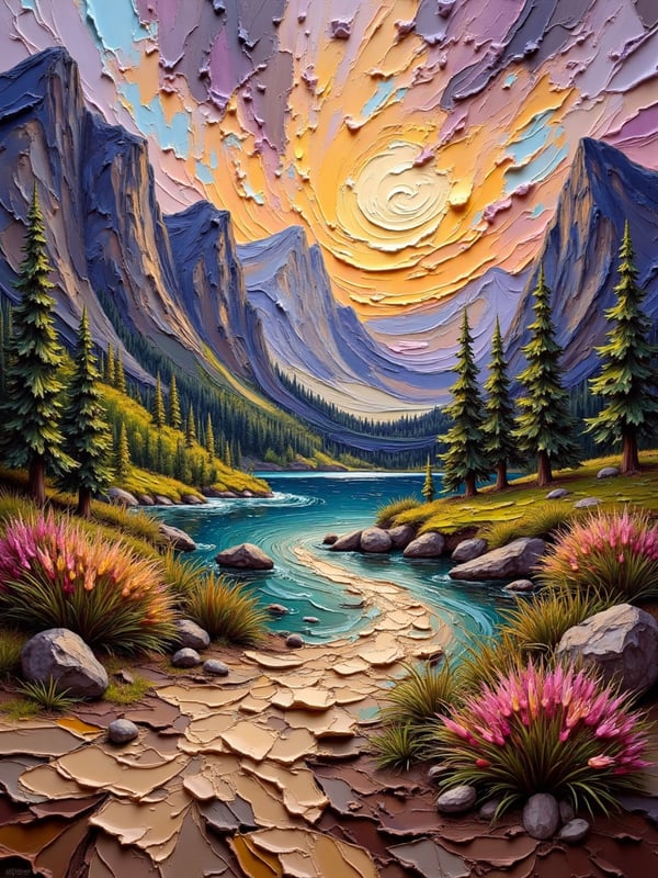 Best OIL PAINTING - V5 AI LORA - Free Download | Tensor.Art | Tensor.Art