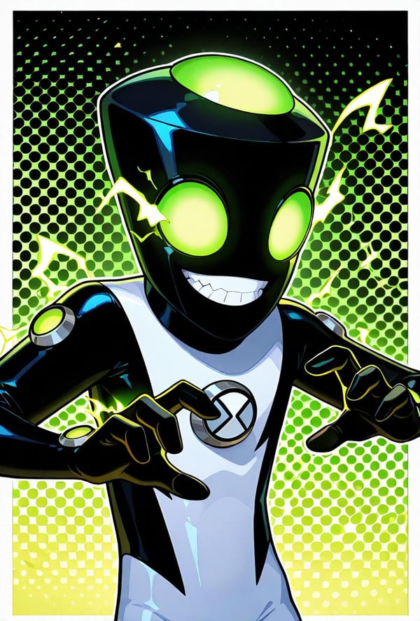 Buzzshock -- Ben 10 ( chaquetrix support ) ... | Tensor.Art | Tensor.Art