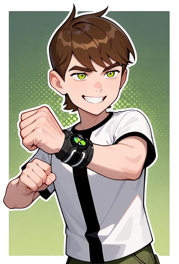 Ben Tennyson -- Ben 10 Illust - Free AI Model | TensorHub Art ...
