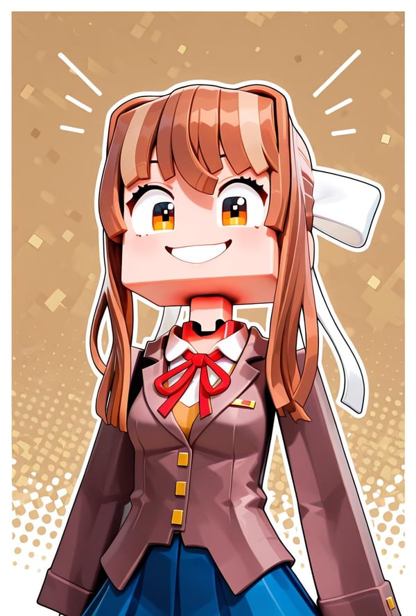 Monika ZAMination Fazbear and Friends --... | Tensor.Art | Tensor.Art