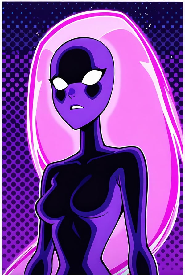 Anodite Gwen Tennyson -- Ben 10 Ultimate... | TensorHub Art | TensorHub Art