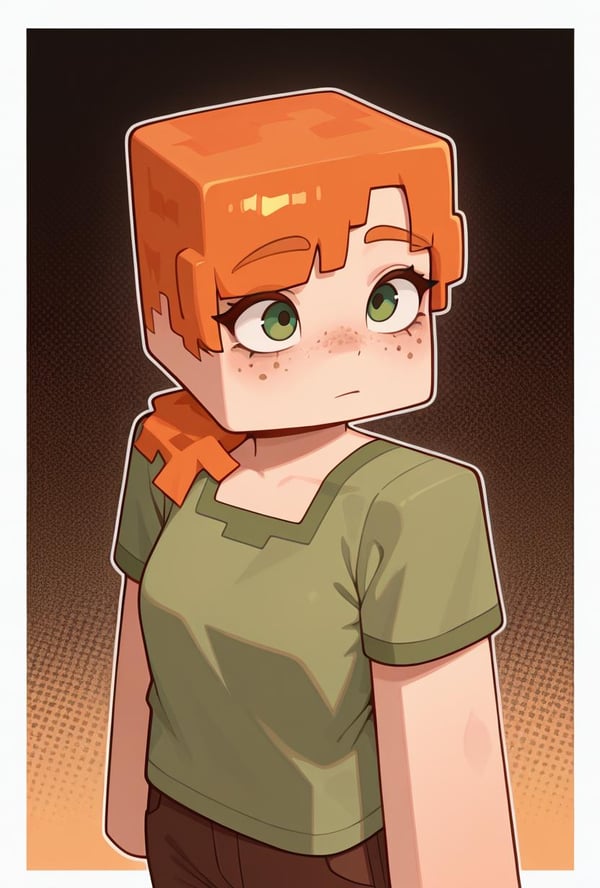 Alex -- Minecraft Illust - illust A | Tensor.Art | Tensor.Art