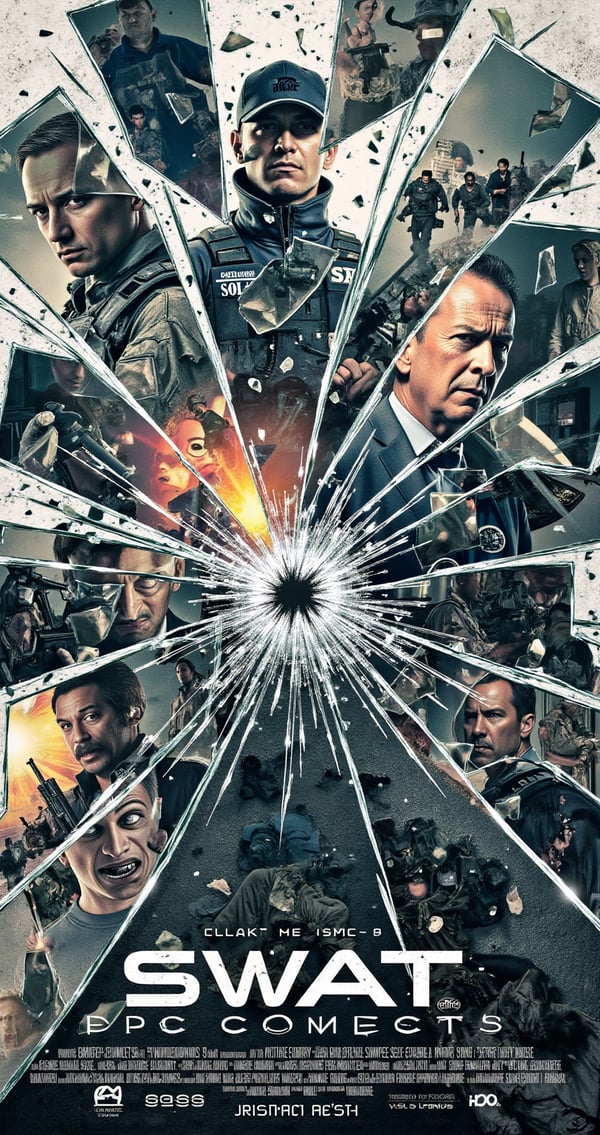 FX Shattered Glass Poster Style | JoeArt | Tensor.Art | Tensor.Art