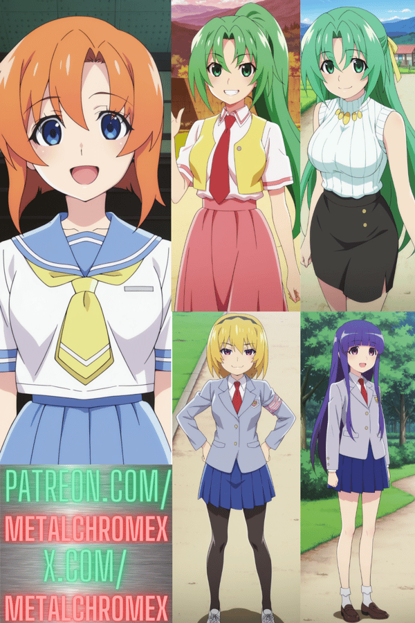 Mion Sonozaki, Rena Ryuuguu, Satoko Houjou,... | Tensor.Art | Tensor.Art