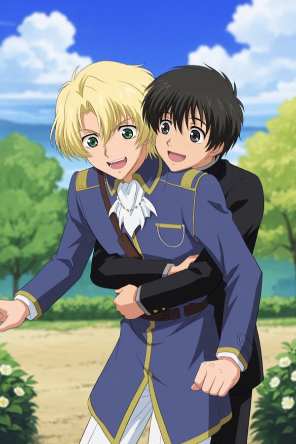 Yuuri & Wolfram - Kyou Kara Maou!... | Tensor.Art | Tensor.Art