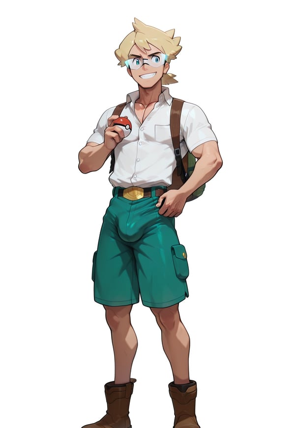Zack Gold [Pokemon Gym Leader OC/IL] - V1 | Stable Diffusion Model ...