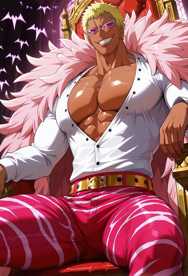 Donquixote Doflamingo - One Piece - OP | Stable Diffusion Model - LORA ...