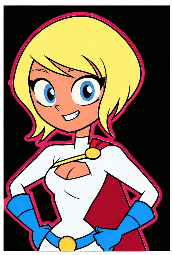 Power Girl -- **** Titans GO - Illust | Tensor.Art | Tensor.Art