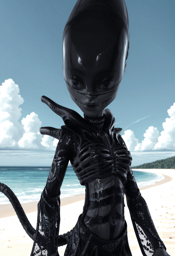 Skullector Alien - Monster High... | Tensor.Art | Tensor.Art
