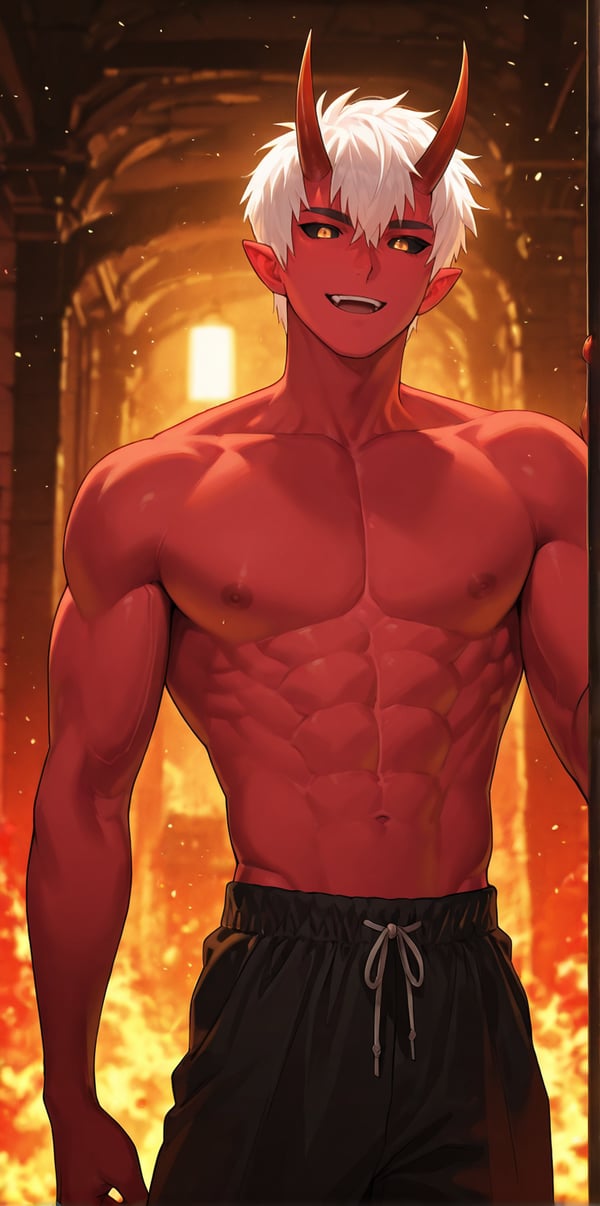 Best Red Demon - 1 AI LORA - Free Download | TensorHub Art | TensorHub Art