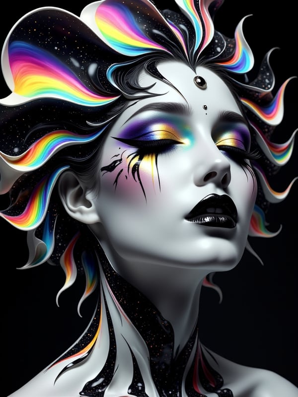 Flux! Amazing Abstract art wallpapers - V1 | FLUX - LORA on TensorArt ...