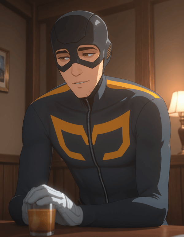 Dispatch - Mechaman (Black Suit, Episode 1)... | Tensor.Art | Tensor.Art