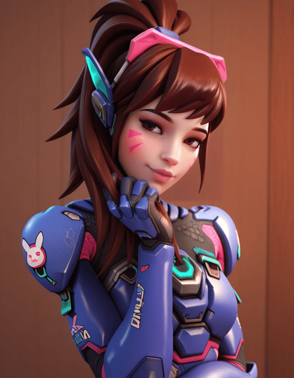 D.va Overwatch 2 base skin (Illustrious) - Illustrious-v1.0 | Stable ...