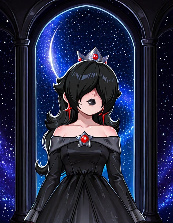 Goth Rosalina [2 Outfit] + [2 style] - IL | Tensor.Art | Tensor.Art