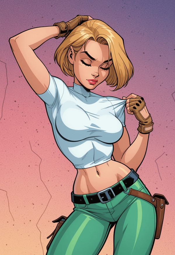 J. Scott Campbell style, LoRA, PonyXL | Tensor.Art | Tensor.Art