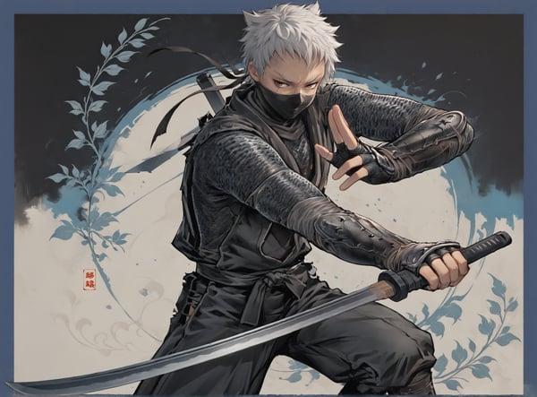 Rikimaru - Tenchu - v1 | Stable Diffusion Model - LORA | TensorHub Art
