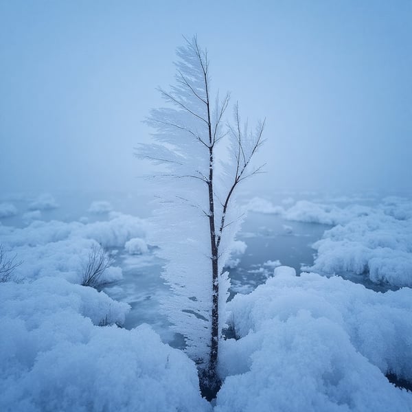 Rime Ice | image created by Sawoo | Tensor.Art