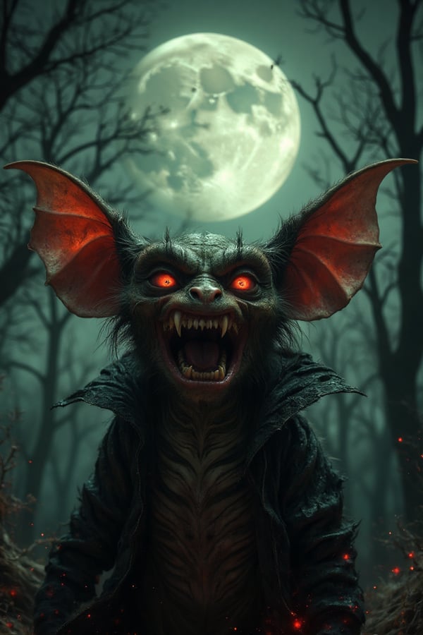 A vampire Gremlin with sh - Free AI Image | Tensor.Art | Tensor.Art