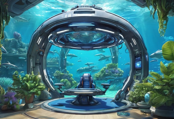 futuristic alien structure, cr | image created by SimX0791 | Tensor.Art