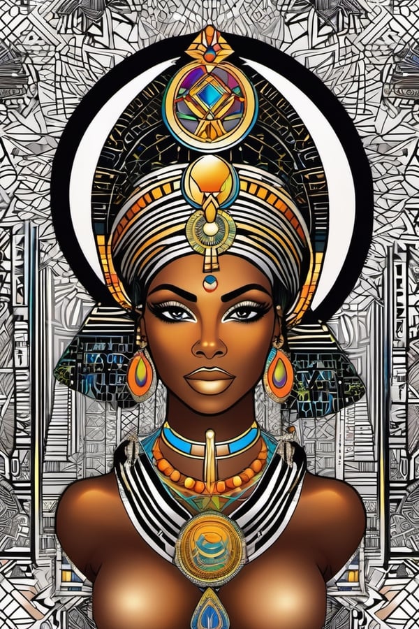 Queens of Kemet Collection: Vo | image created by acedawgbeatz | Tensor.Art