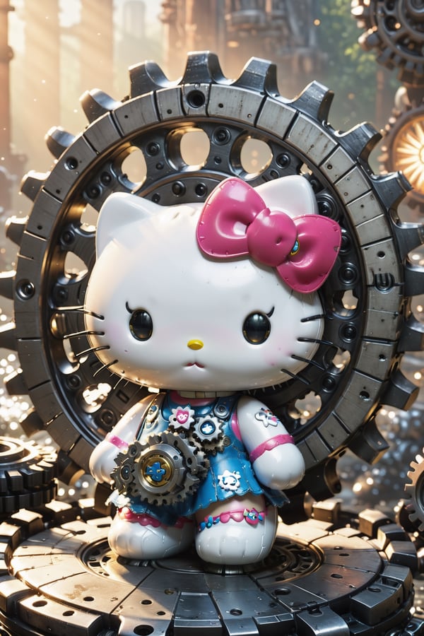 Hello Kitty in Gears of War | image created by miramura101 | Tensor.Art
