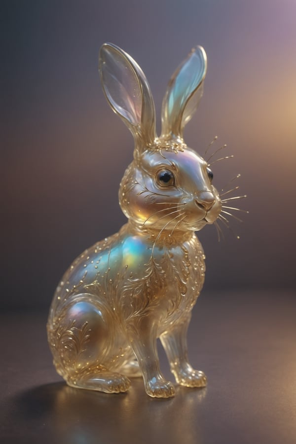 Crystal Bunny | image created by miramura101 | Tensor.Art