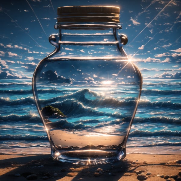 The world through glass | image created by SkyEco_Design | Tensor.Art