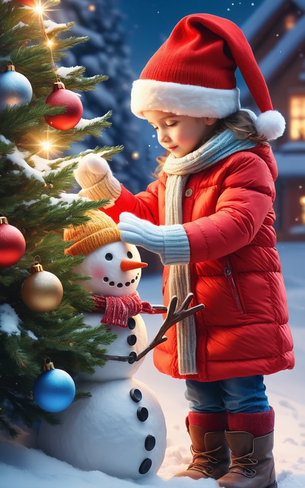 children's christmas's cards i | image created by Fateline | Tensor.Art
