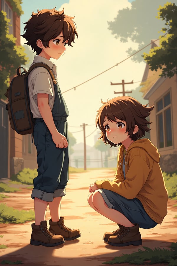 Anime style story | image created by AI sagas | Tensor.Art