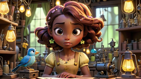 Amazing pixar style plus disen | image created by AI sagas | Tensor.Art