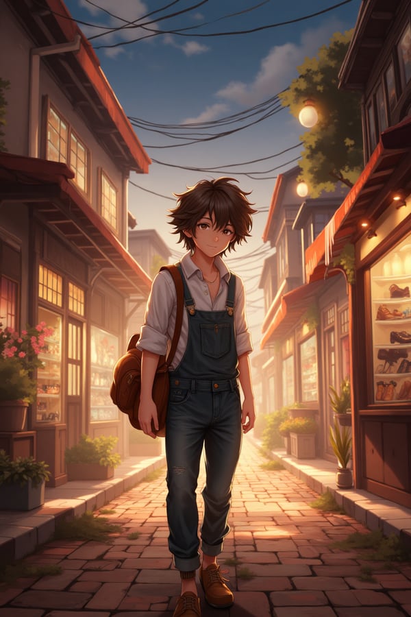 Anime style story | image created by AI sagas | Tensor.Art