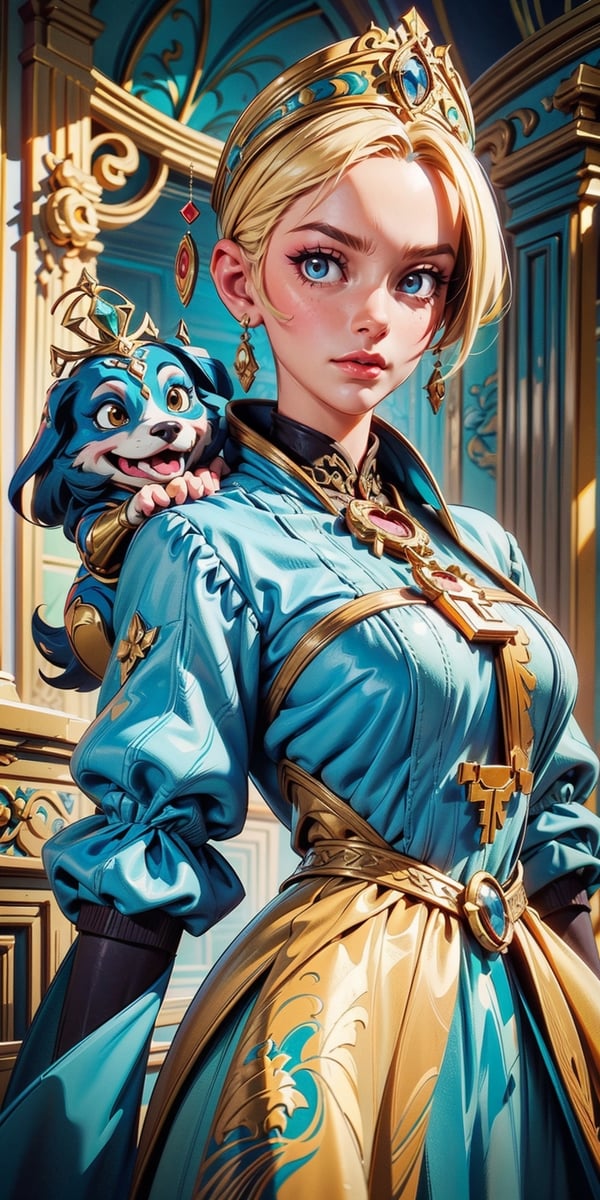 a close up of a cartoon of a w | image created by Jleo | Tensor.Art