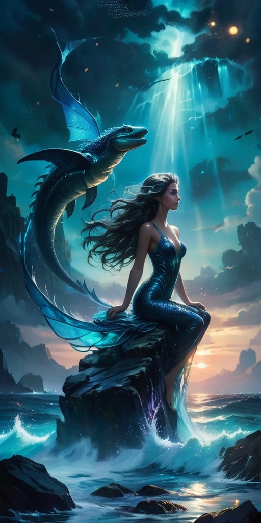 A mesmerizing but deadly siren | image created by Caption Master ...
