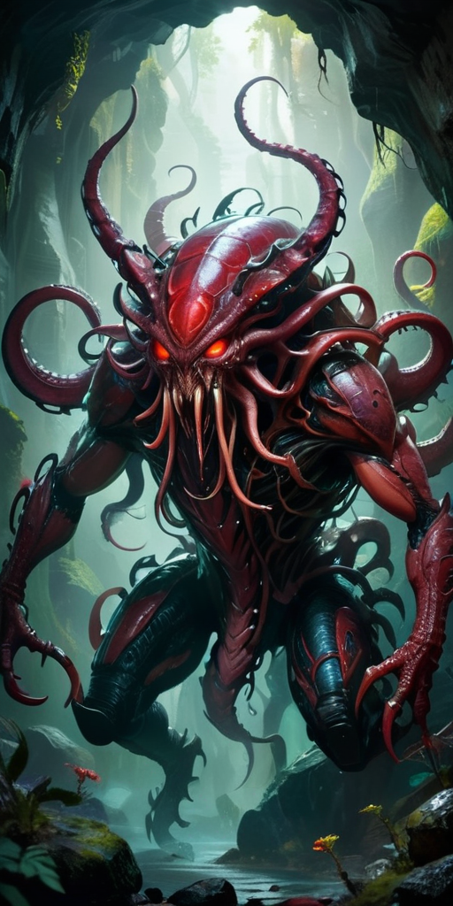 Crawling through a labyrinthin | image created by Caption Master ...