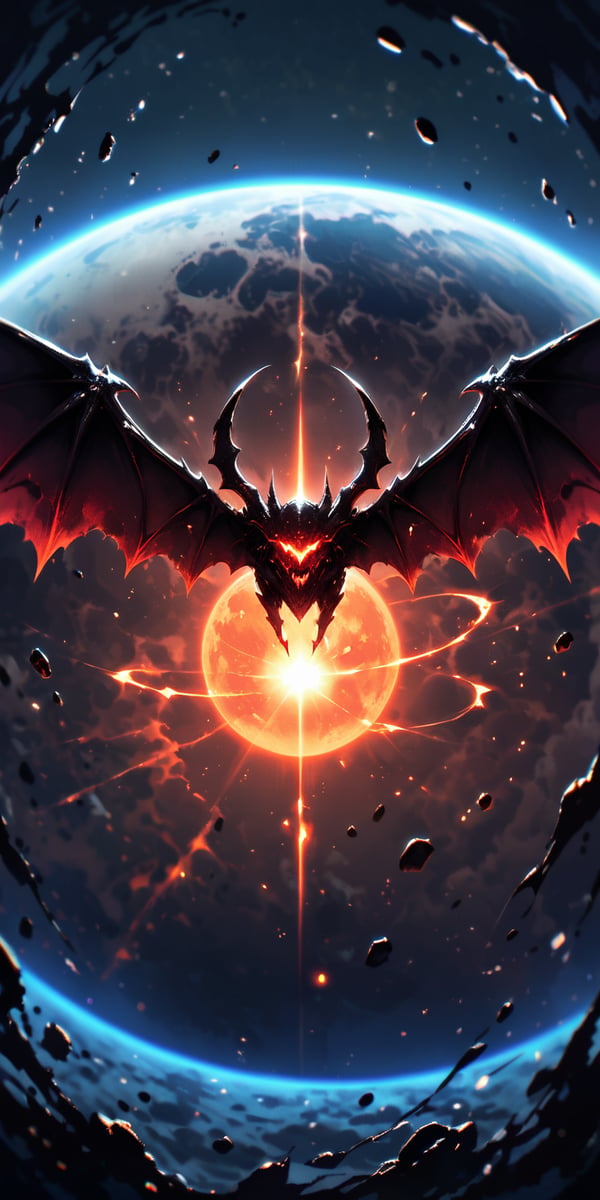 Intergalactic Demon:A demonic | image created by Caption Master ...
