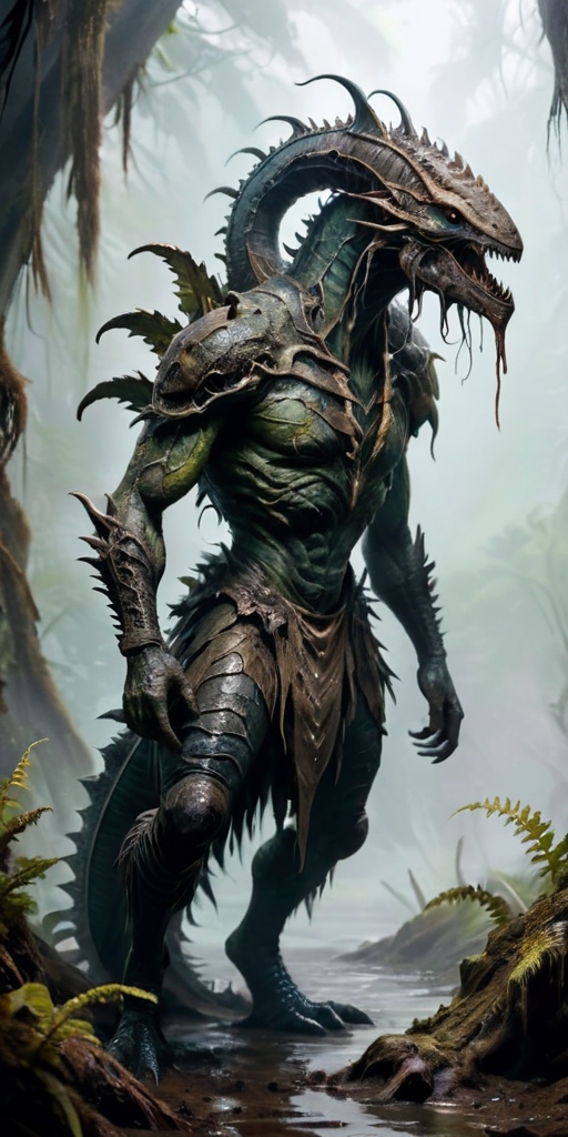The Dreadmire Terror A creatur | image created by Caption Master ...