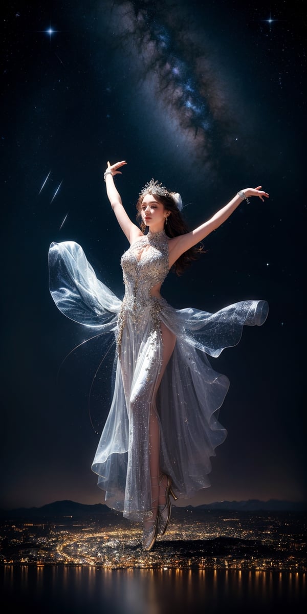 Starlight dancer A graceful fi | image created by Caption Master ...