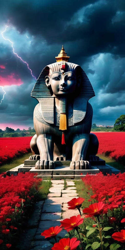 A forgotten temple complex, it | image created by Caption Master ...