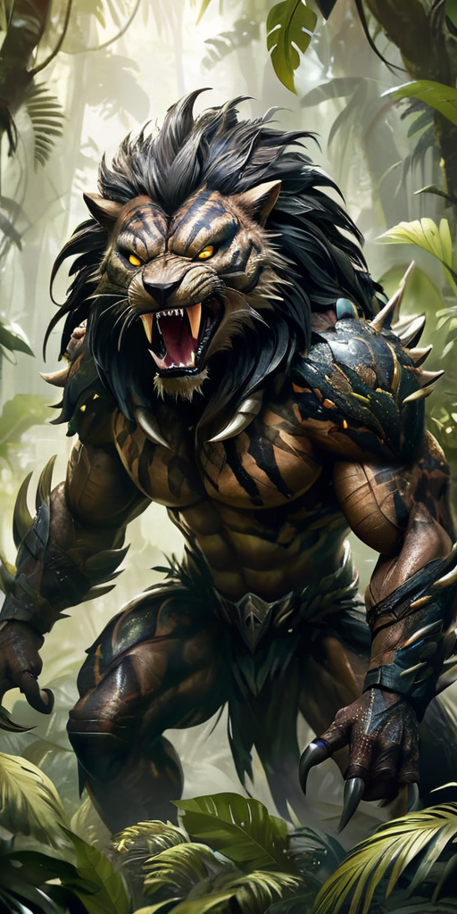 Savage Jungle Predator A fears | image created by Caption Master ...