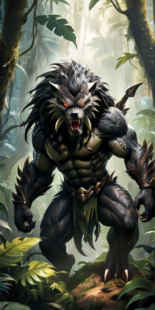 Savage Jungle Predator A fears | image created by Caption Master ...