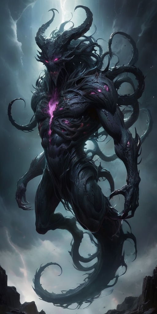 The Void Behemoth In the endle | image created by Caption Master ...